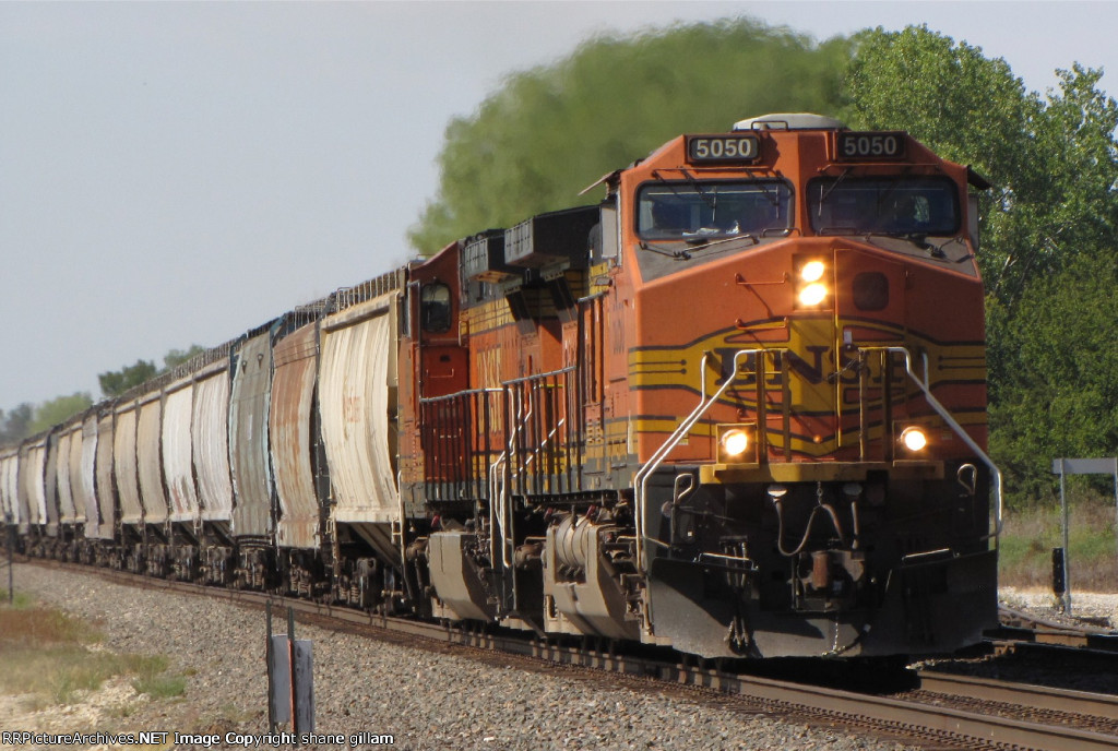 BNSF 5050 is a 50 50 chance of seeing lol.